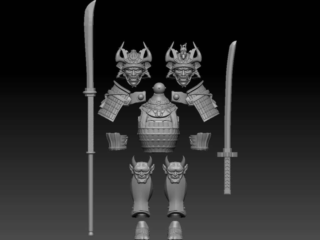 Kit Oni Samurai – BlueInfernoFigures.com