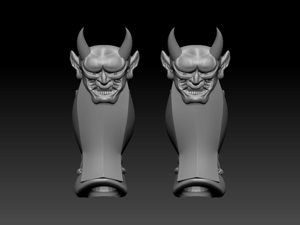 Oni Samurai Legs – BlueInfernoFigures.com