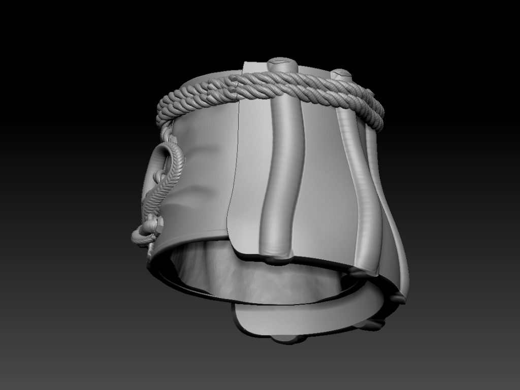 Ogre Oni Samurai Gauntlets – BlueInfernoFigures.com