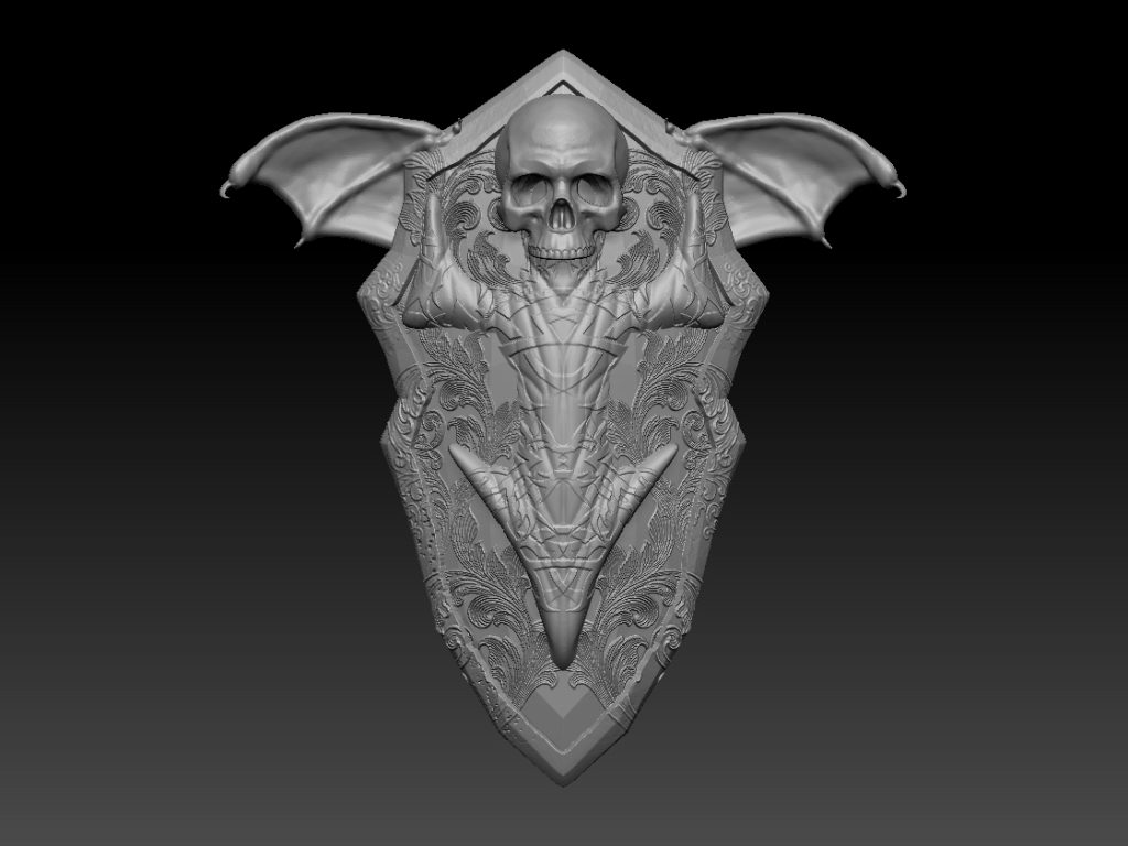 Krifther Vampire Knight Shield – BlueInfernoFigures.com