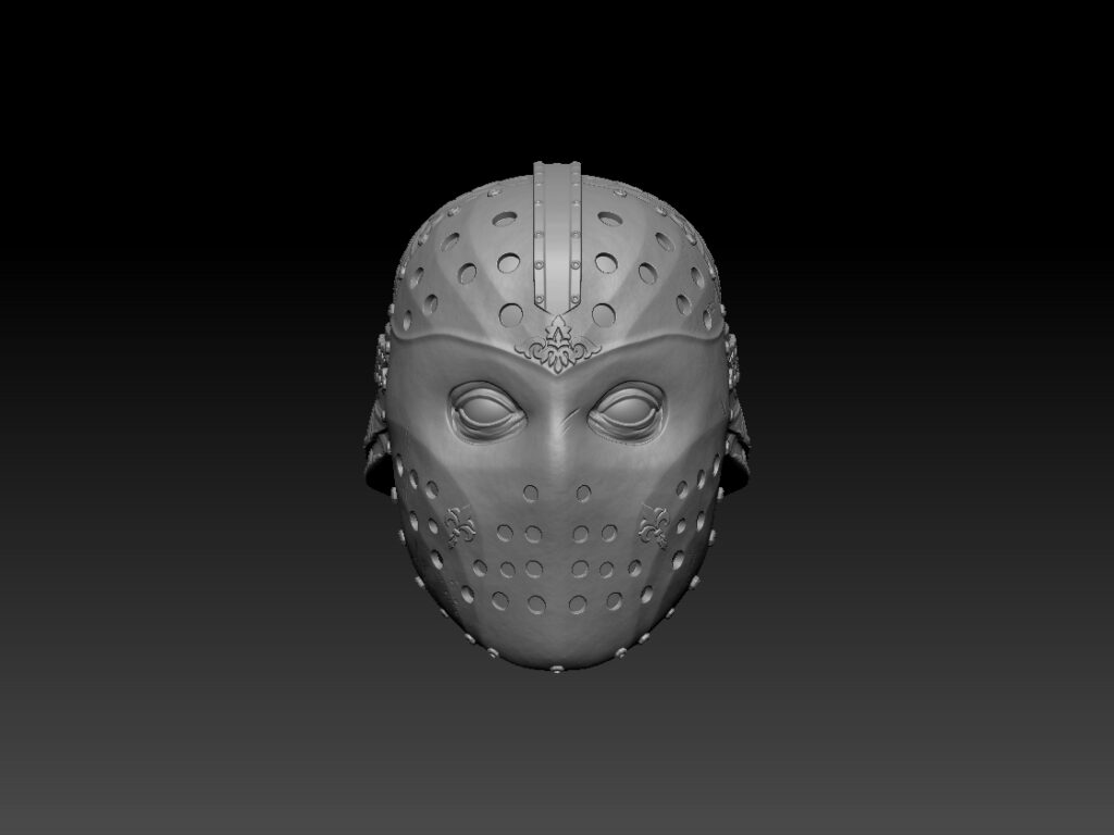 Medieval Jason Voorhees Head – BlueInfernoFigures.com