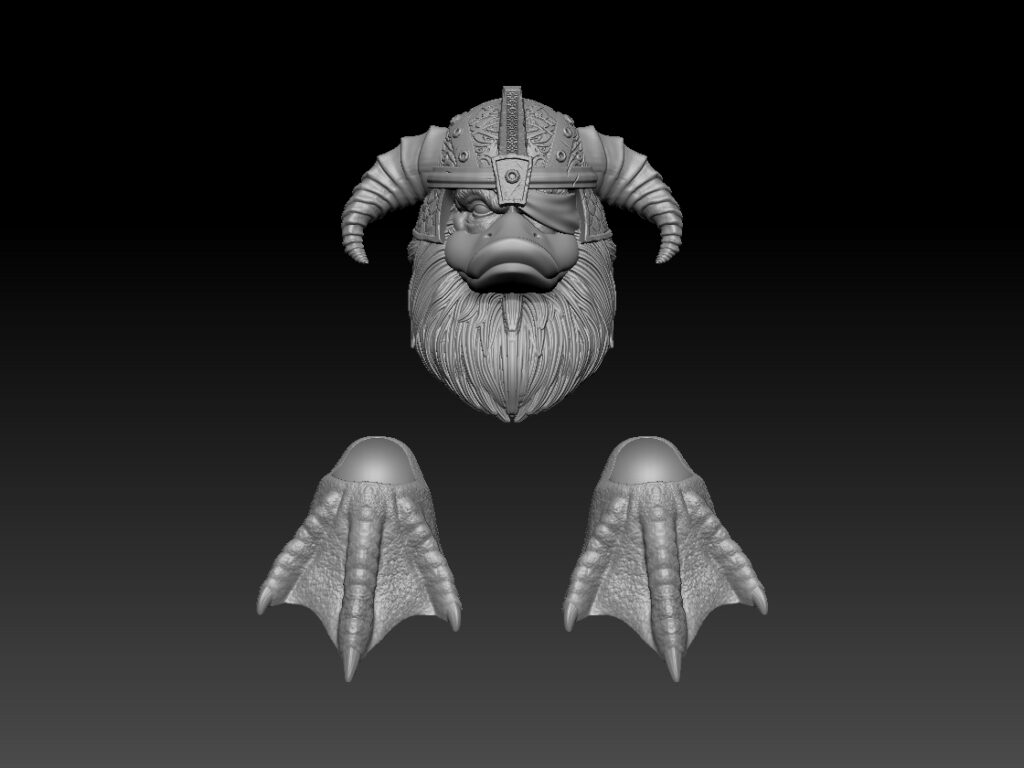 Dwarf Head Pack 1 (BifCo Retool) – BlueInfernoFigures.com